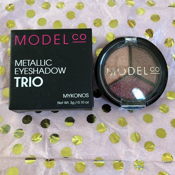 ModelCo | Makeup | Model Co New Metallic Eyeshadow Trio Colors Mykonos ...